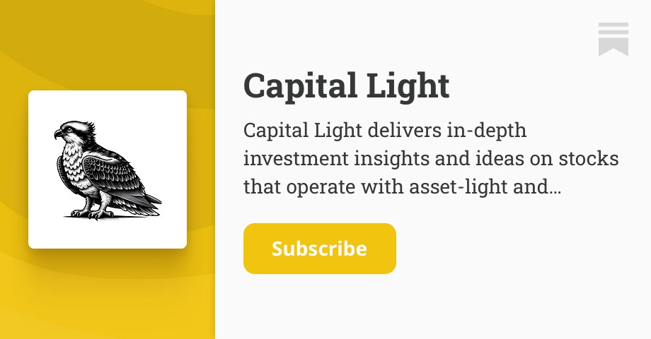 Capital Light | Luke Wolgram | Substack