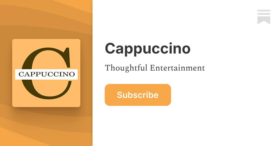 Cappuccino | Stacey Eskelin | Substack