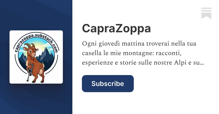 CapraZoppa | Alessandro Modena | Substack