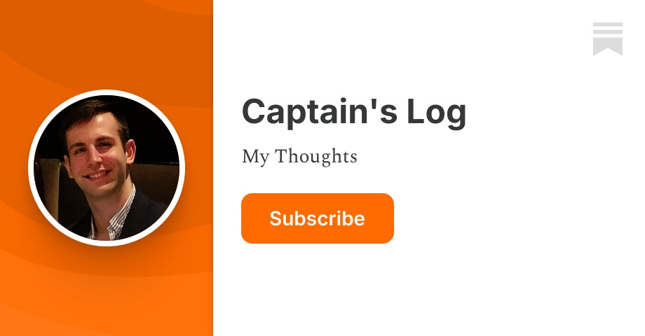 Captain's Log | Captain Kole | Substack