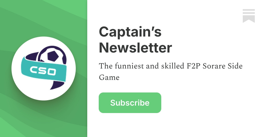 Captain Sorare - 2023 News! - by Captain Sorare