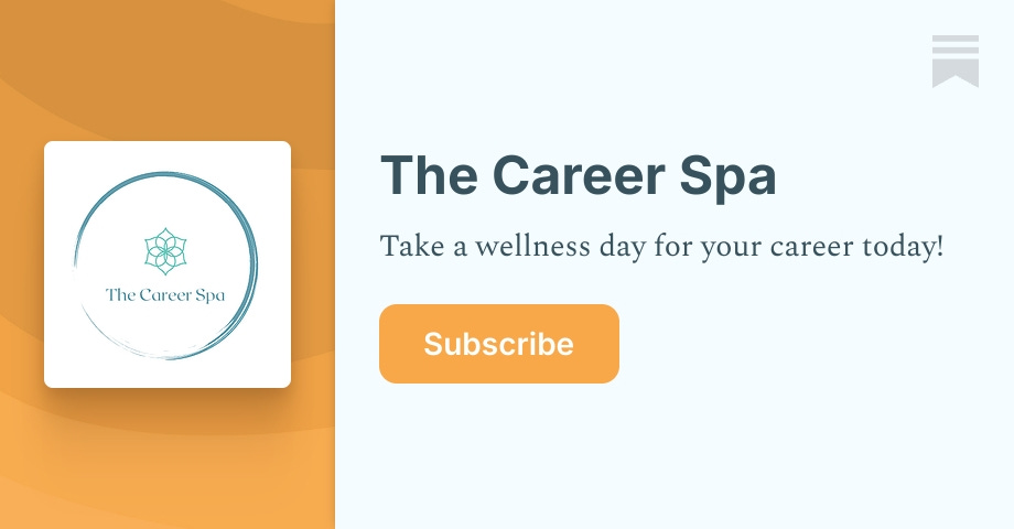 The Career Spa | Rick Huang | Substack