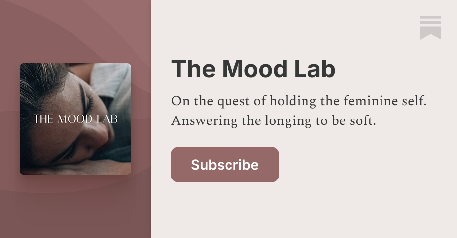 The Mood Lab | Carina Jung | Substack