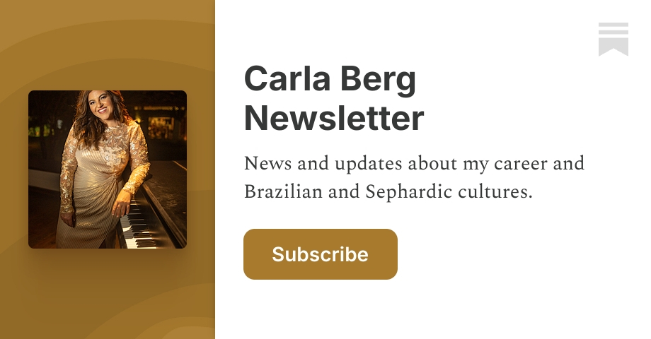 Carla Berg Newsletter | Substack