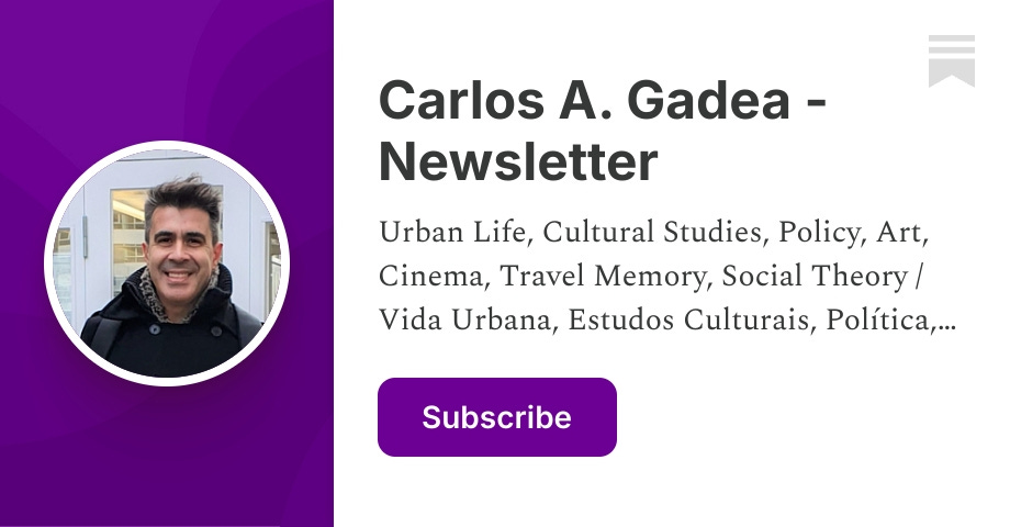 Carlos A. Gadea - Newsletter | Substack