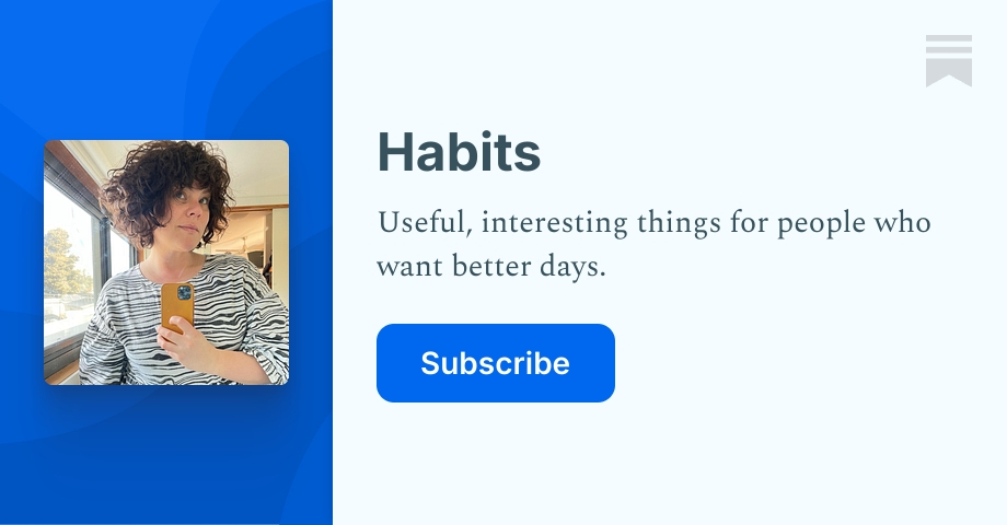 Very Excellent Habits | Carly Jacobs | Substack