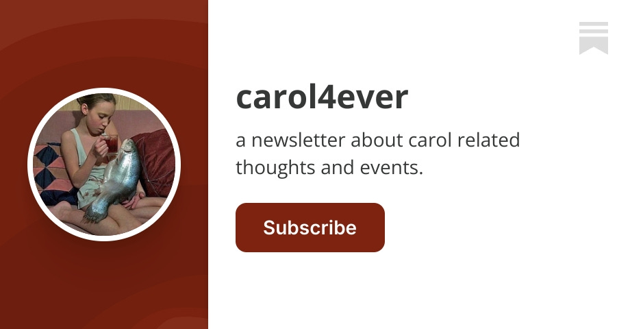 carol4ever | carol li | Substack