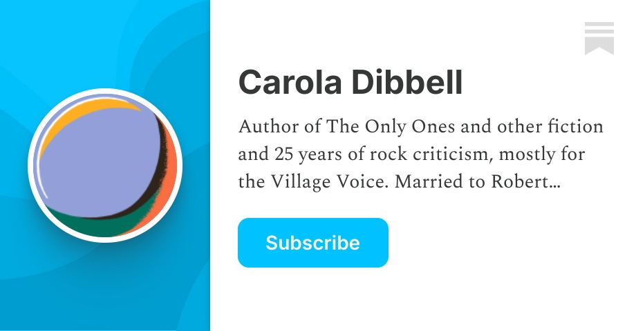 Carola Dibbell | Substack