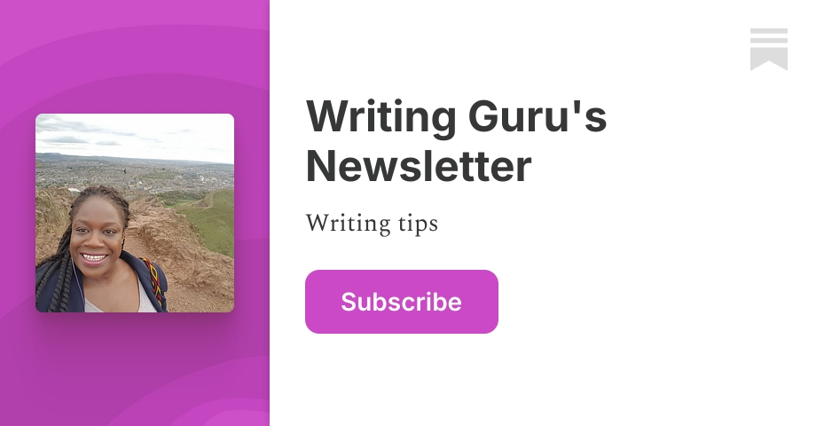 Writing Guru's Newsletter | Caroline Alabi | Substack