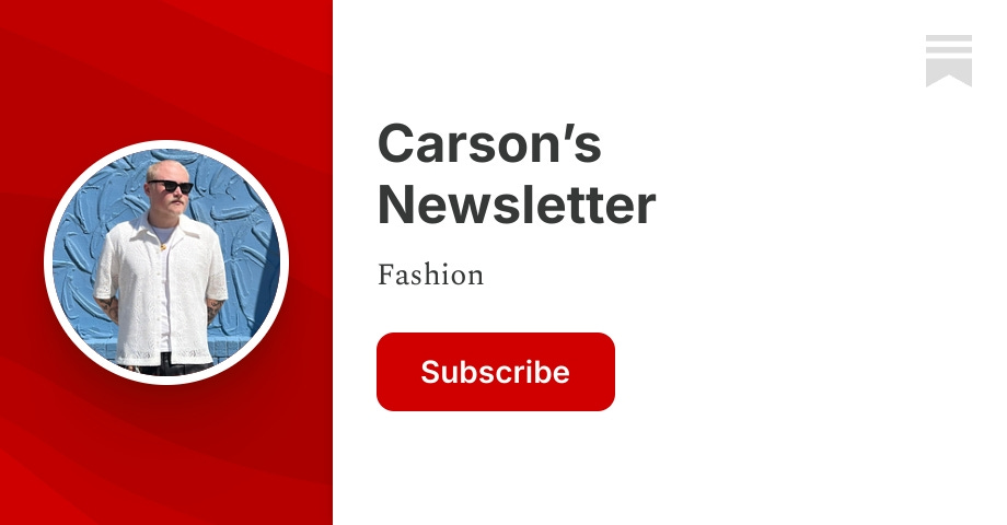Carson’s Newsletter | Carson Meloche | Substack