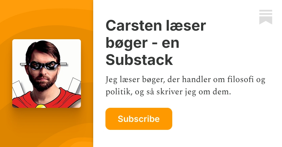 Carsten læser bøger - en Substack | Carsten Fogh Nielsen | Substack