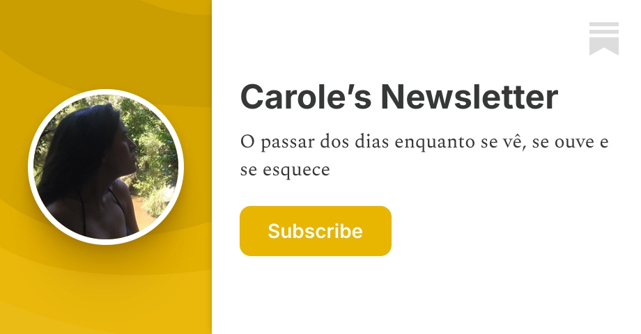 Carole’s Newsletter | Substack
