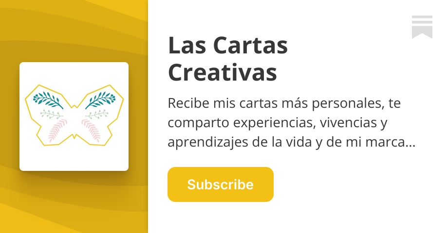 Las Cartas Creativas | Violeta | Substack