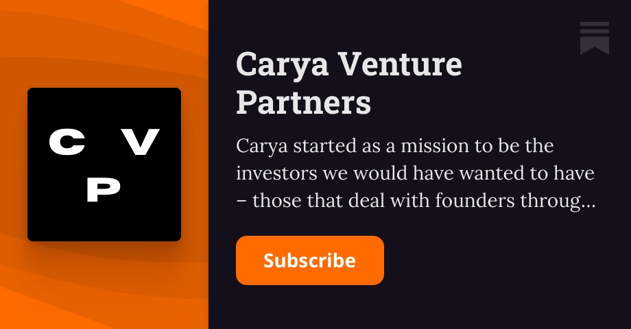 Carya Venture Partners | Michael Greenbaum | Substack