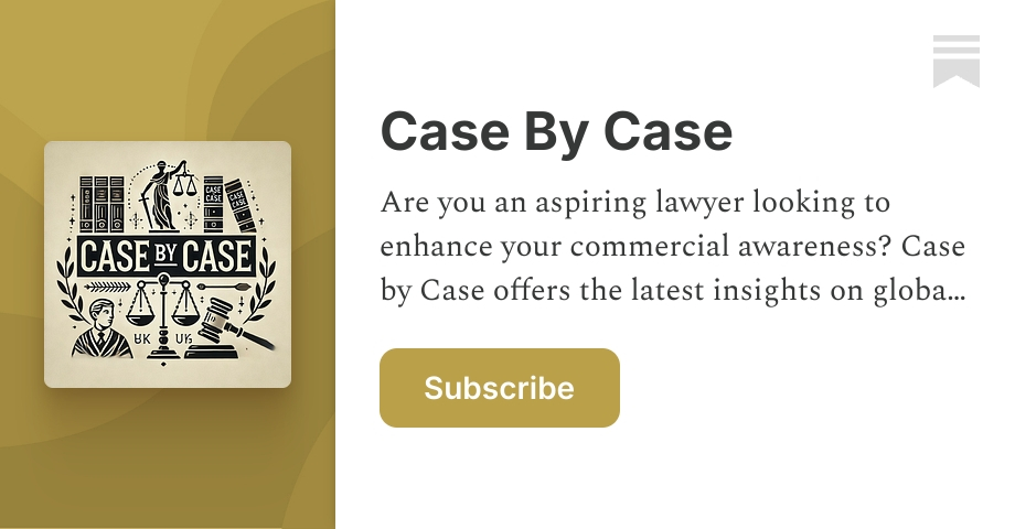 Case By Case | Chris Conybeare | Substack