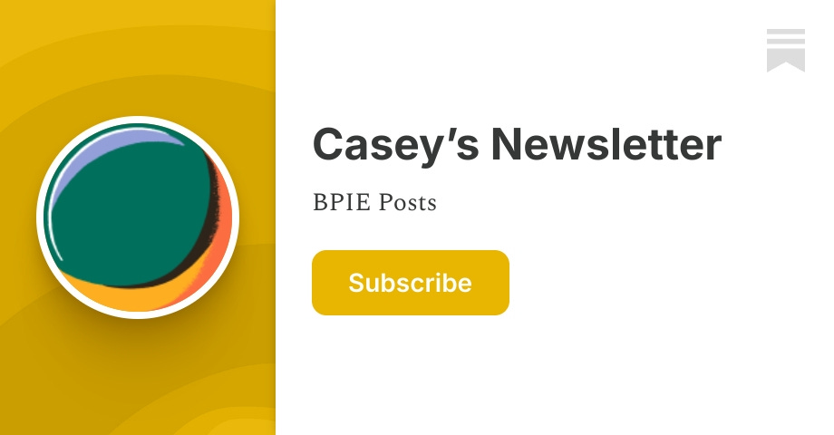 Casey’s Newsletter | Casey Donnelly | Substack