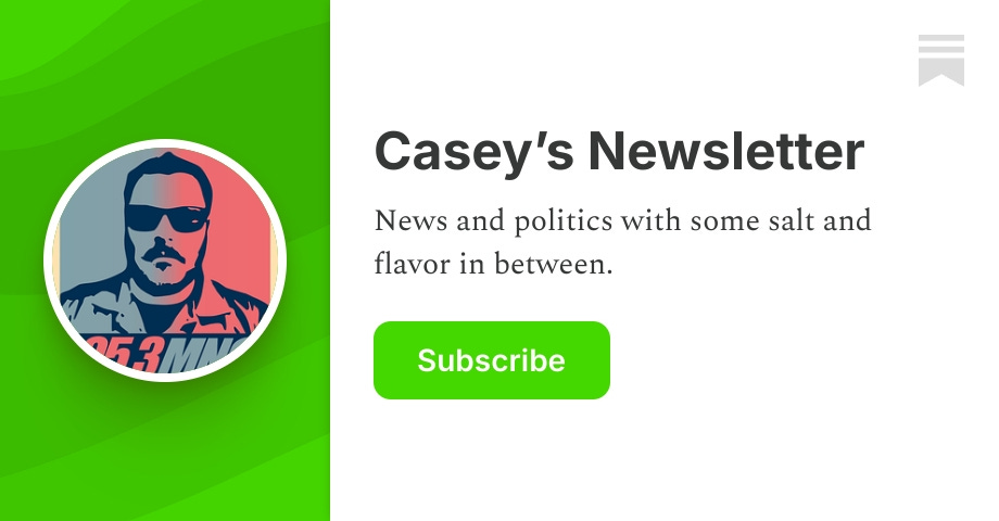 Casey’s Newsletter | Casey Hendrickson | Substack