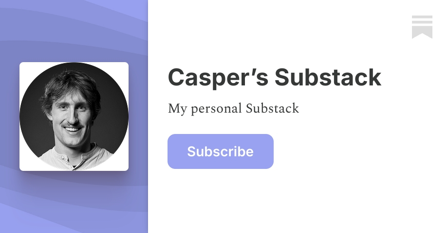 Casper’s Substack | Casper van Engelenburg | Substack