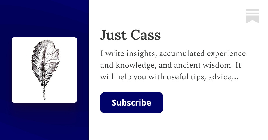 Just Cass | Cass Galleas | Substack