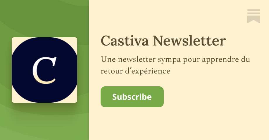 Castiva Newsletter | Sergio | Substack