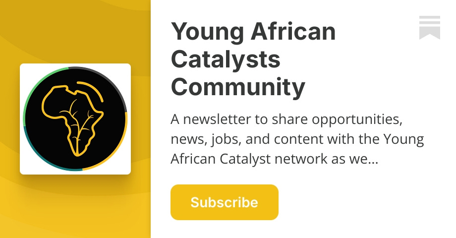 About - Young African Catalysts Community