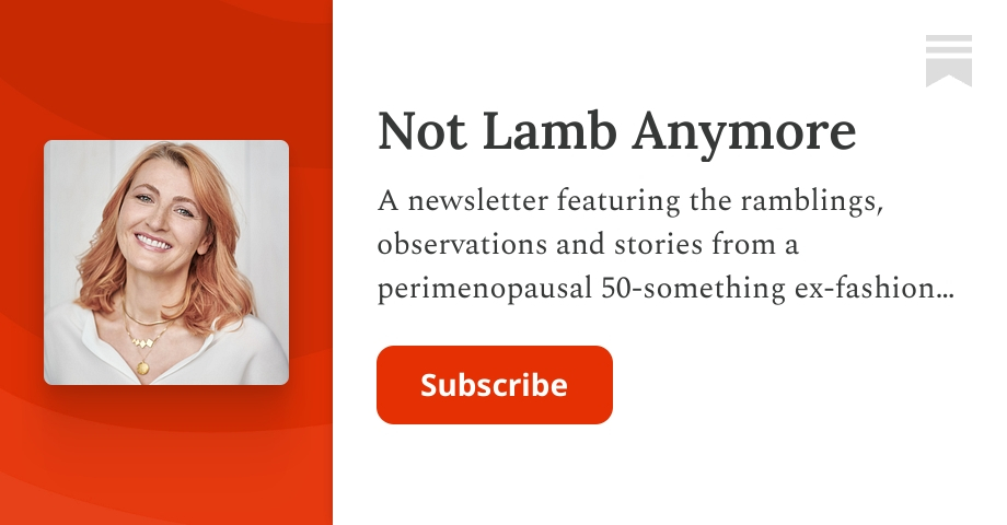 Catherine Summers aka Not Dressed As Lamb | Substack