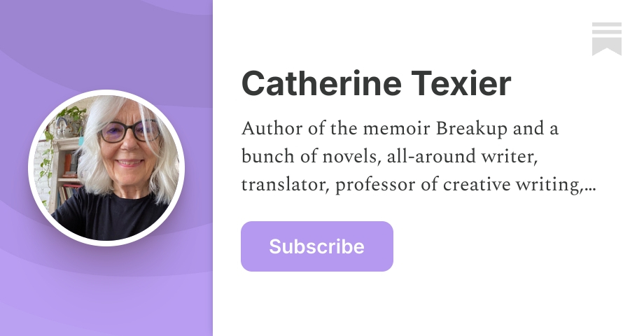Catherine Texier | Substack