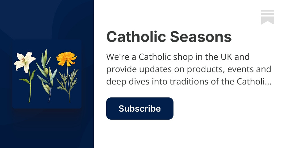 Catholic Seasons | Substack