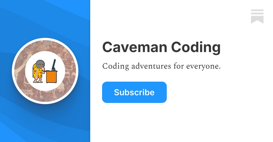 Caveman Coding | Substack