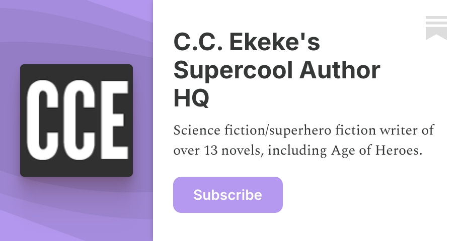 C.C. Ekeke's Supercool Author HQ | Substack