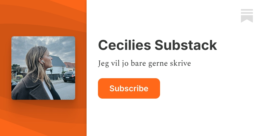 Noget ulmer - by Cecilie Rubini - Cecilie’s Substack