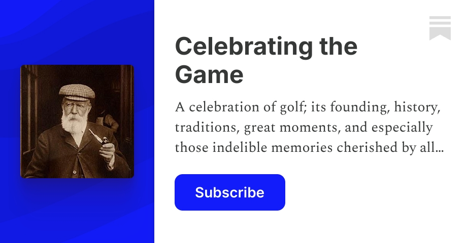 Celebrating the Game | Ron Garland | Substack