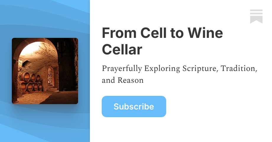 From Cell to Wine Cellar | Wesley Walker | Substack