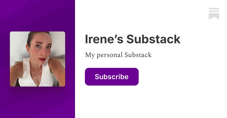 Irene’s Substack | Irene Coltrinari | Substack
