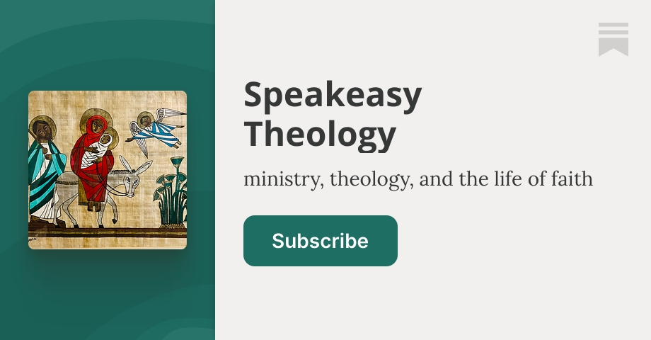 Speakeasy Theology | Chris EW Green | Substack