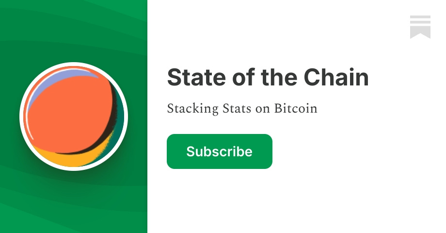 State of the Chain | Stats On Chain | Substack