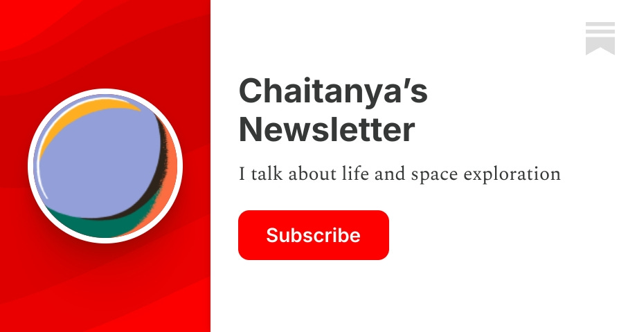 Chaitanya’s Newsletter | Chaitanya Mandala | Substack