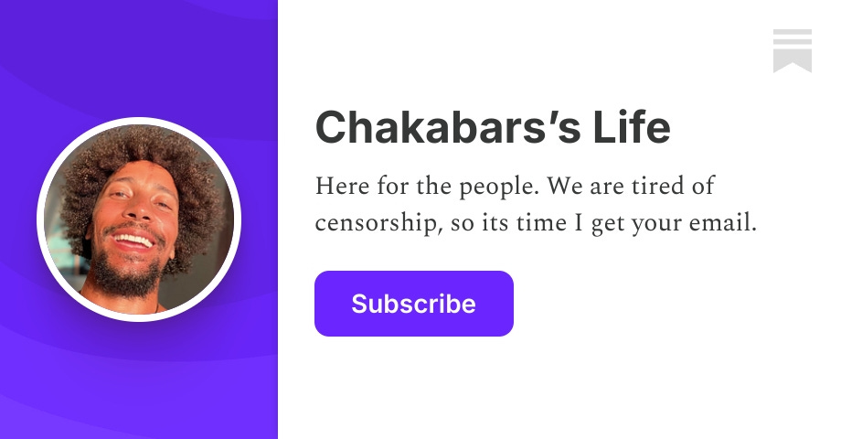 Chakabars’s Life | Substack