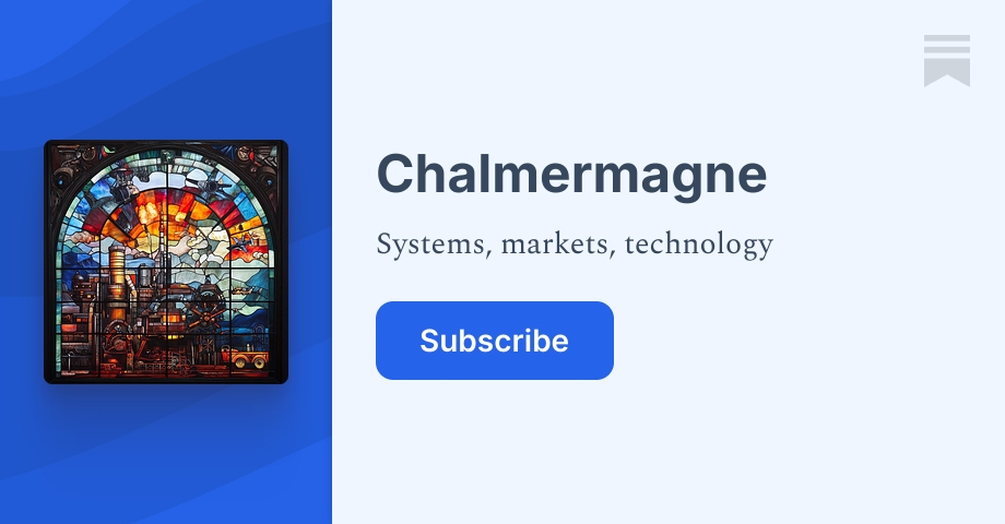 Chalmermagne | Alex Chalmers | Substack