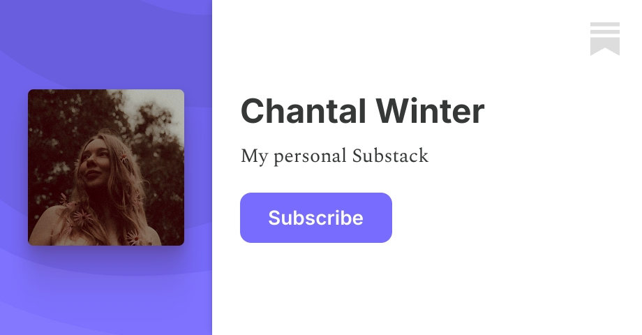 Chantal Winter | Substack