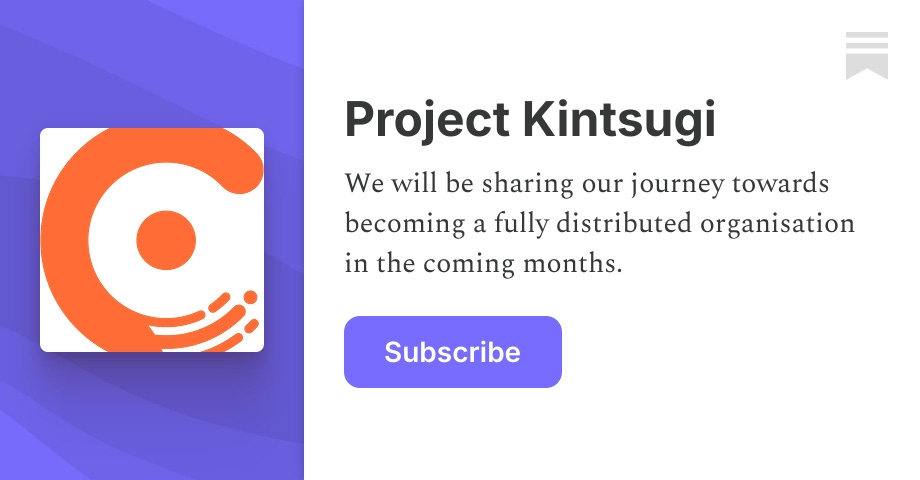 Project Kintsugi | Chargebee | Substack