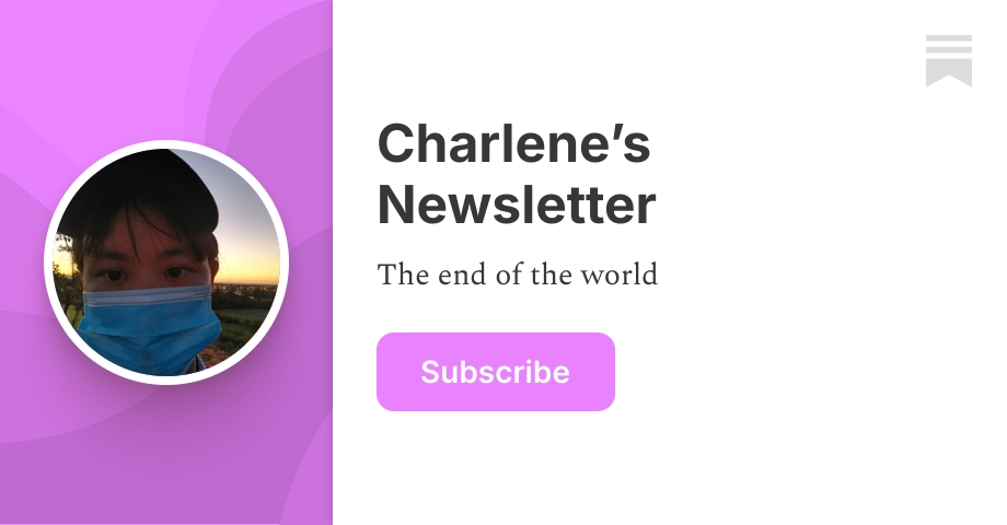 Charlene’s Newsletter | Charlene Ramos | Substack
