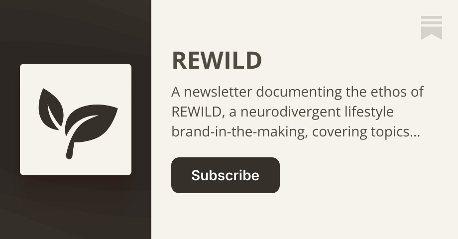 REWILD | Charlie Rewilding | Substack