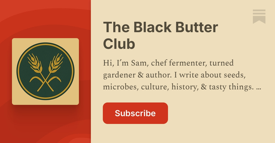 Chef Sam Black | Sam Cooper | Substack