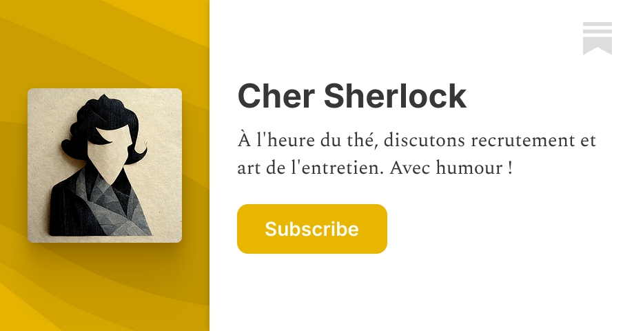 Cher Sherlock | Sandrine | Substack