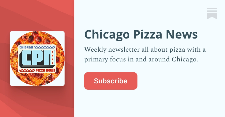 Chicago Pizza News | Eric Gegenheimer | Substack