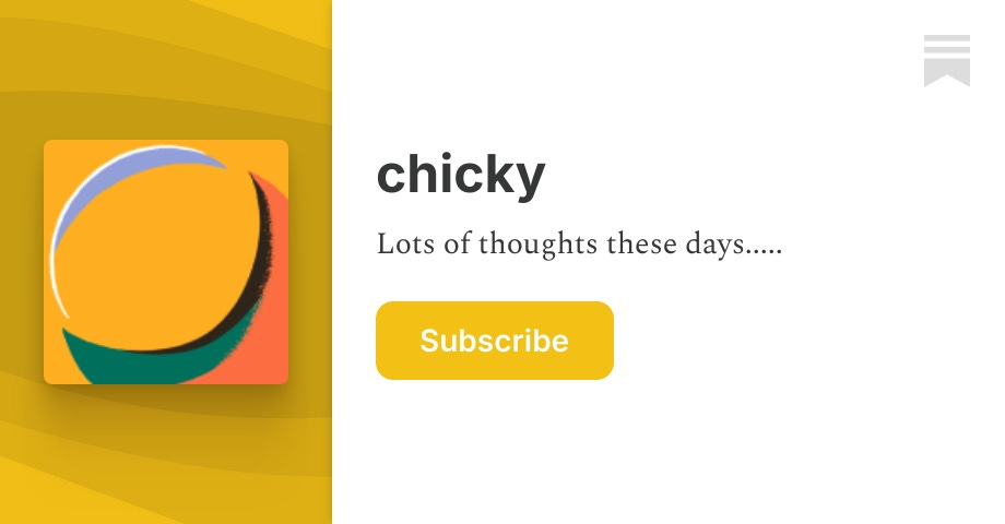 chicky | vicky | Substack