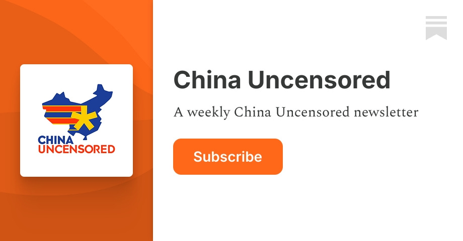 China Uncensored | Substack