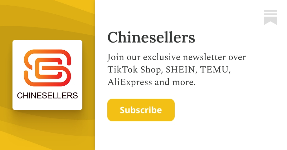 Chinesellers | Brands Factory | Substack