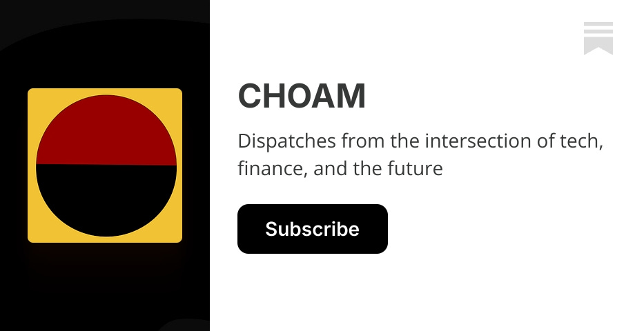 CHOAM | Ben Rush | Substack